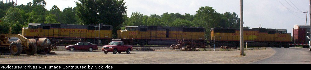 UP 2439, 2386 and 2489